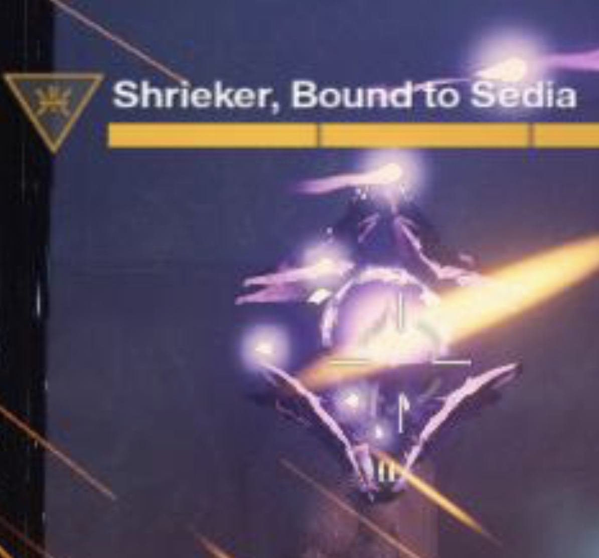 Shrieker, Bound to Sedia - Destinypedia, the Destiny wiki