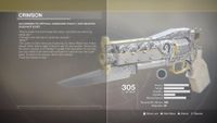 Crimson - Destinypedia, the Destiny wiki